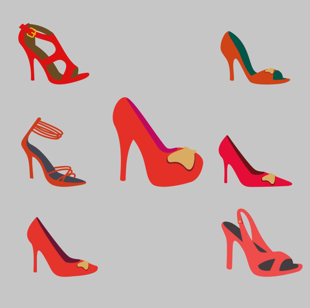 Heels SVG Files Bundle – MasterBundles