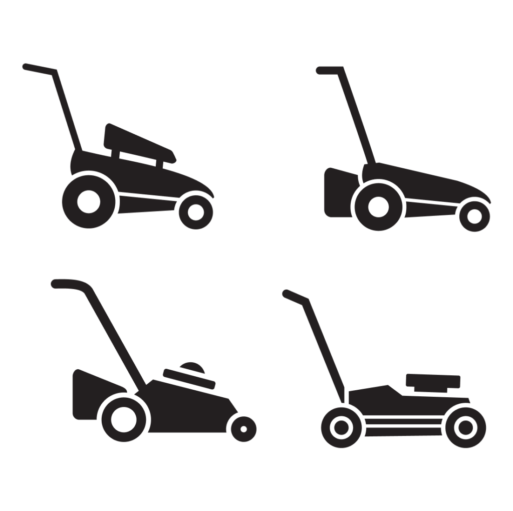 Silhouette Lawn Mower SVG Designs – MasterBundles