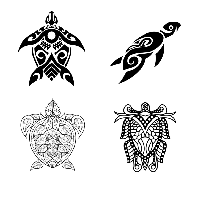 Tribal Sea Turtle SVG – MasterBundles