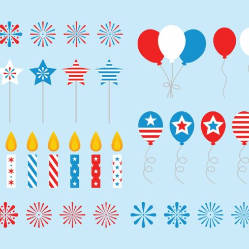 Independence Day Clipart | Master Bundles