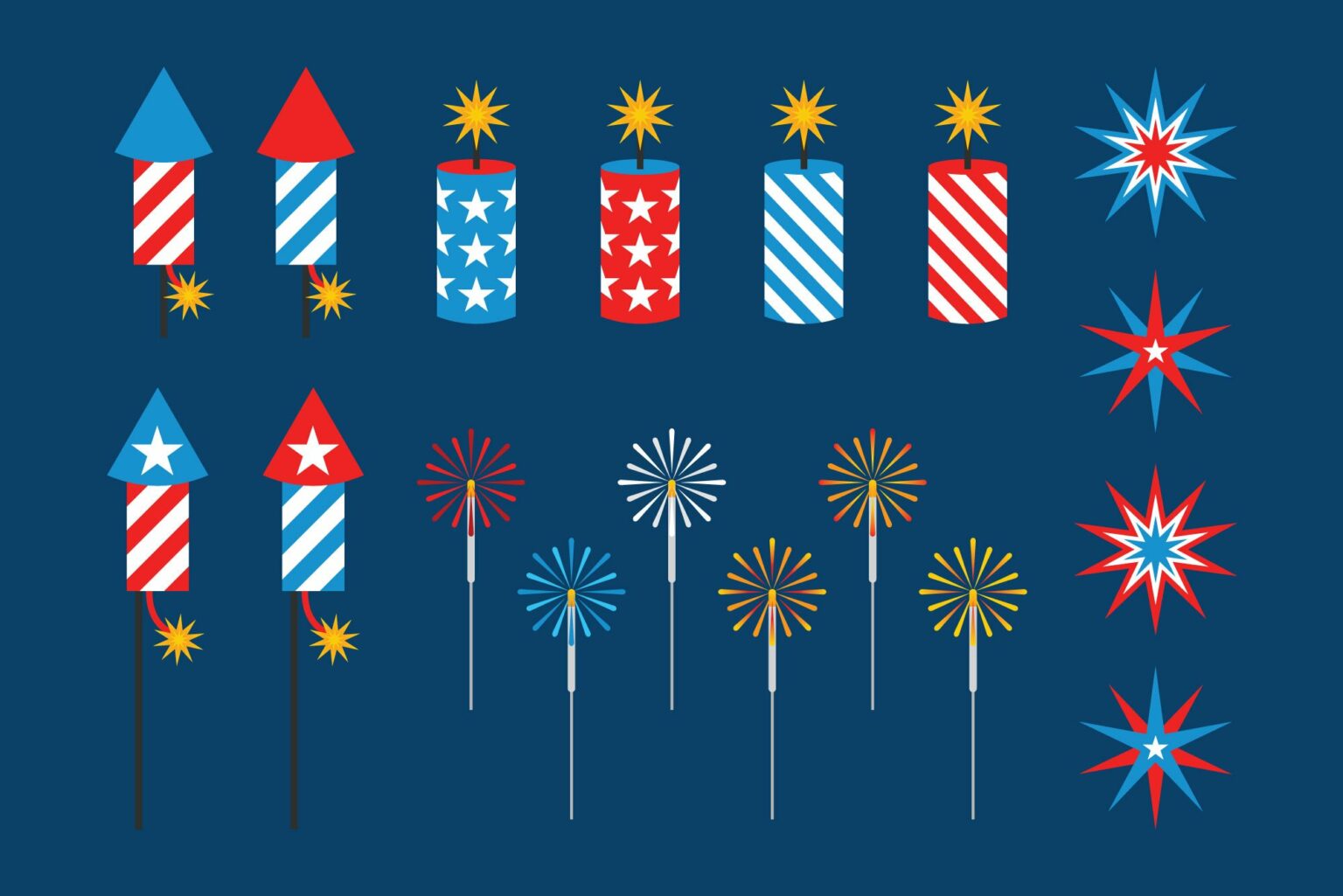 Independence Day Clipart – MasterBundles