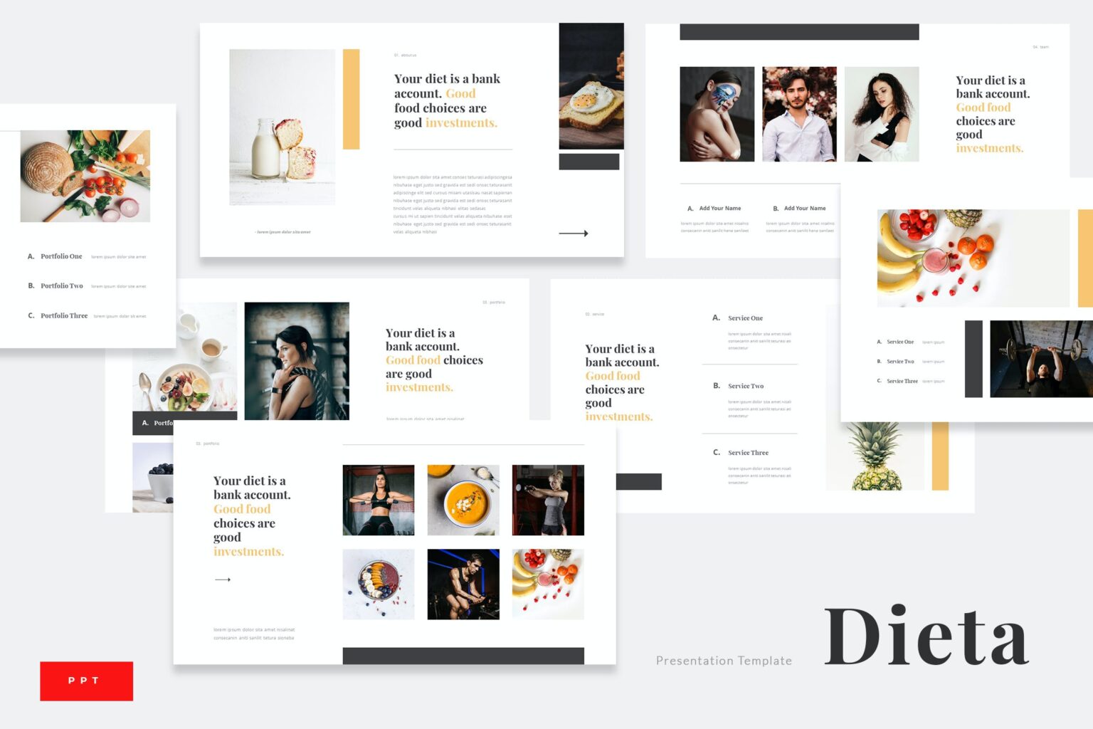 Dieta - Diet Plan Food Powerpoint Presentation – MasterBundles