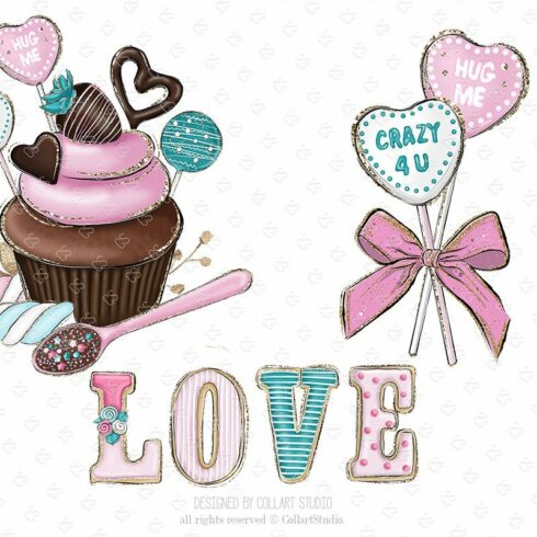 Valentine's Day Clip Art | Master Bundles