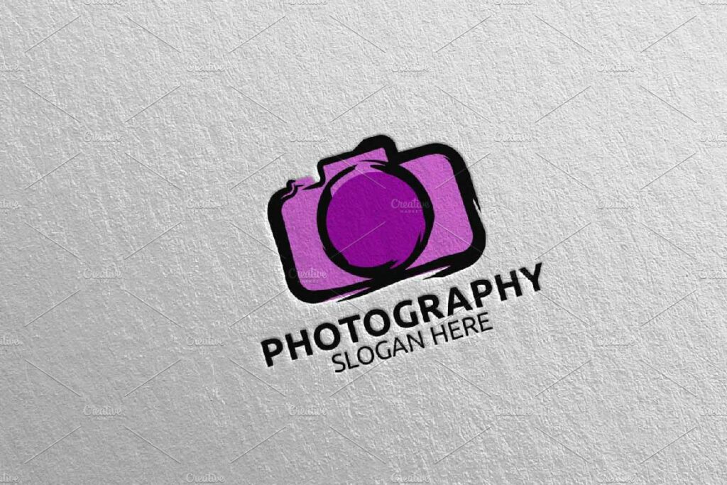 Abstract Camera Photography Logo 50 – MasterBundles
