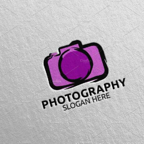 Abstract Camera Photography Logo 50 – MasterBundles
