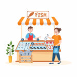 10 Fish Store Design Illustration - MasterBundles