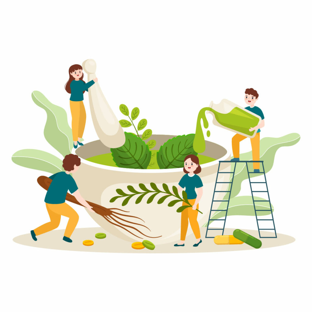 12 Alternative Medicine Design Illustration - MasterBundles