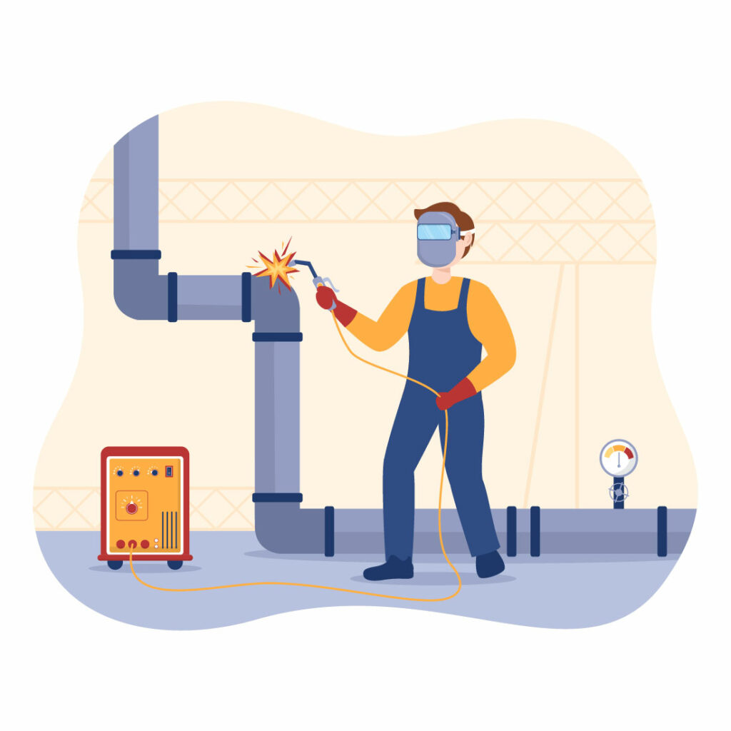 12 Welding Service Illustration - MasterBundles