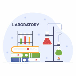 11 Laboratory Design Illustration | MasterBundles