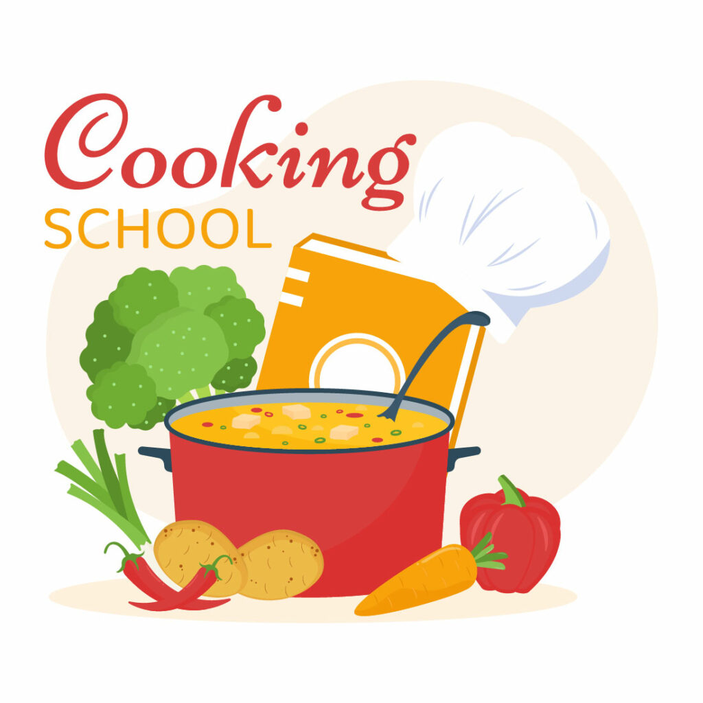11 Cooking School Illustration - MasterBundles