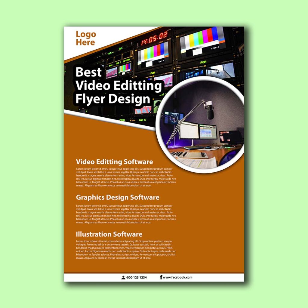 4 Vintage Style Flyers Design - MasterBundles