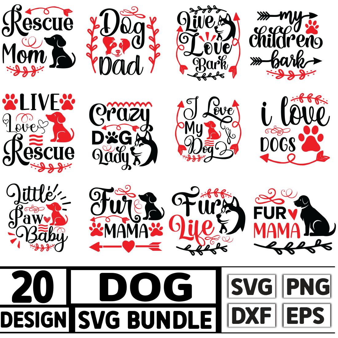 Dog T-shirt SVG Design Bundle - MasterBundles