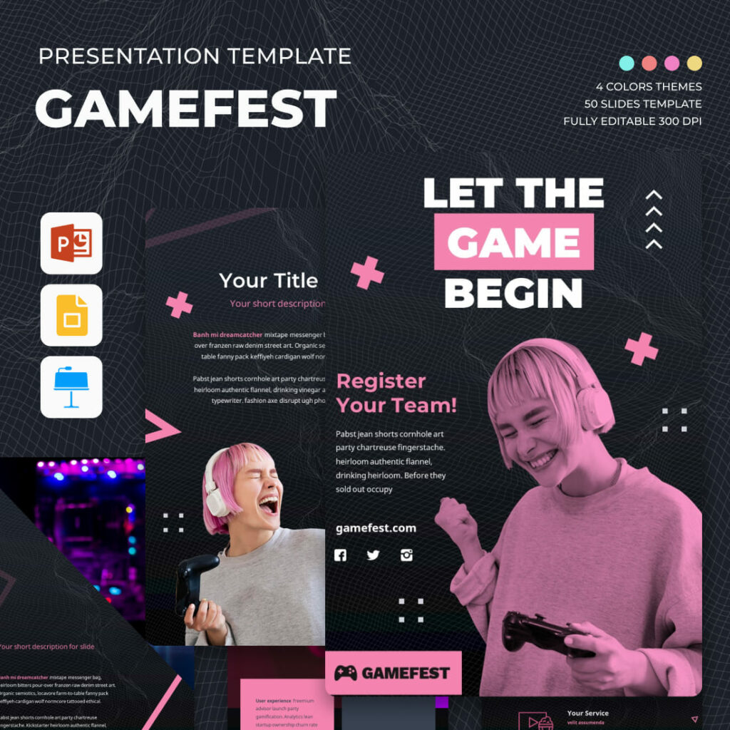 Game Presentation Template – MasterBundles