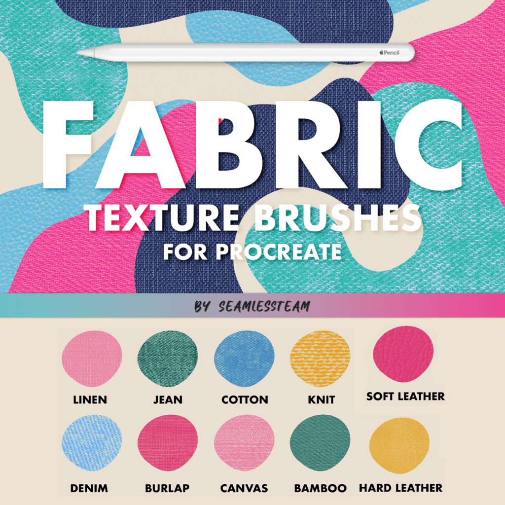 Fabric Brushes For Procreate – MasterBundles
