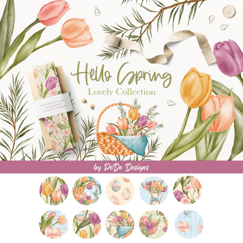 Hello Spring Lovely Collection – MasterBundles
