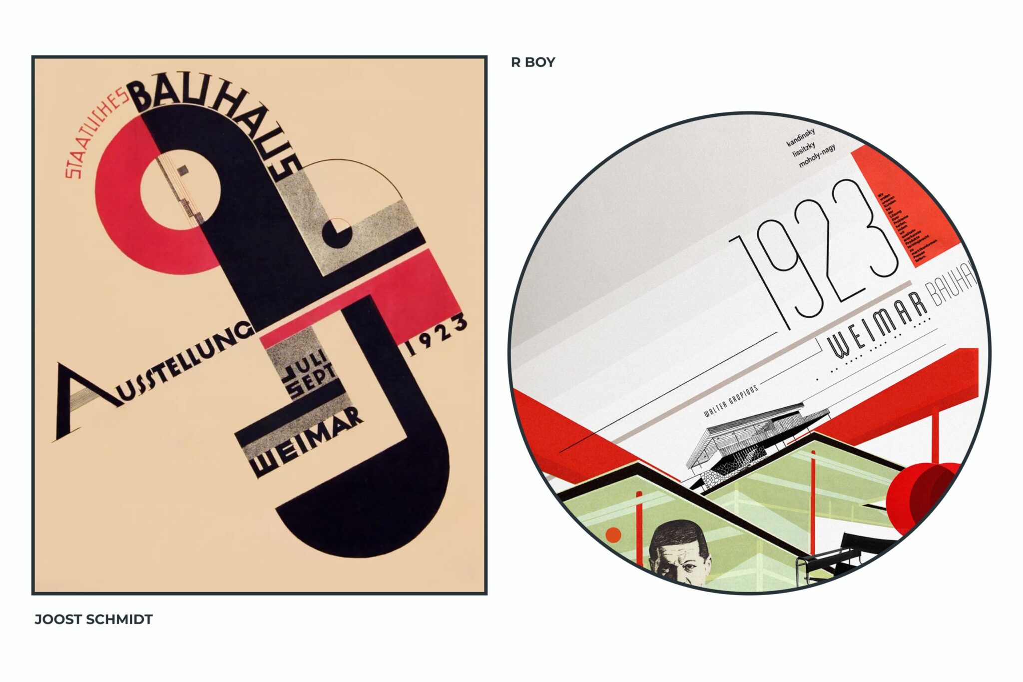 Bauhaus Graphic Design: Simple and Complex