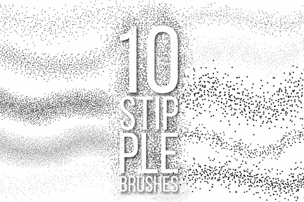 Stipple Brushes for Illustrator – MasterBundles