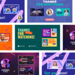 20 Screen Youtube Templates Bundle | MasterBundles