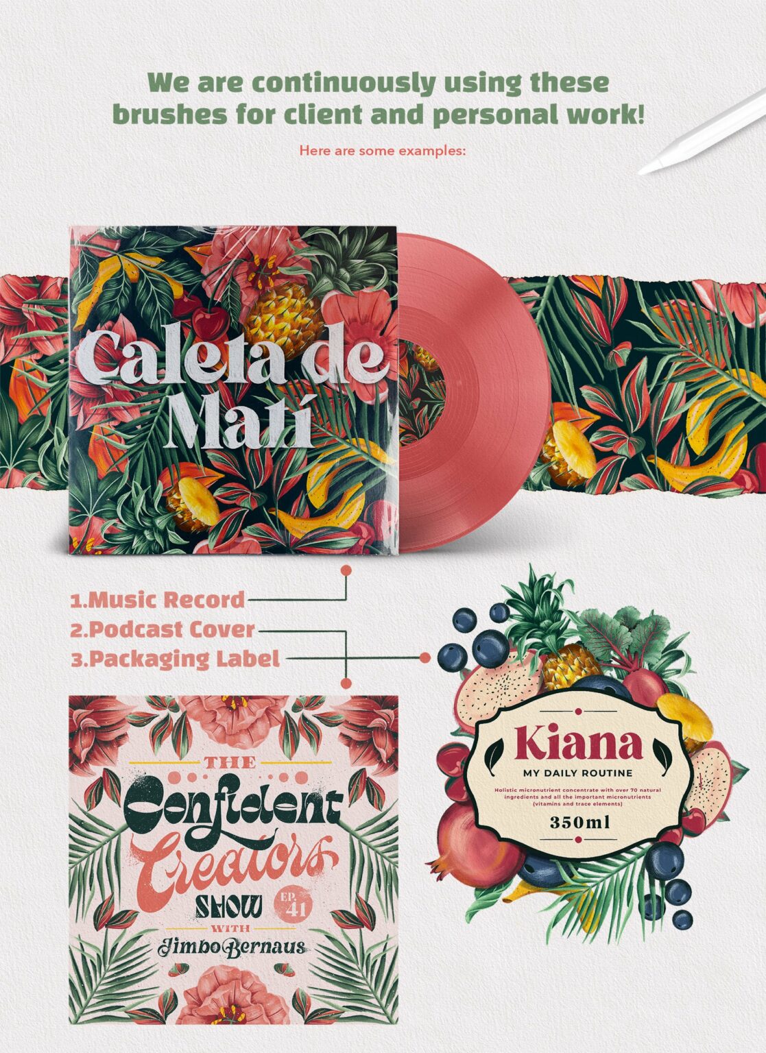 Wet & Dry Procreate Brush Set – MasterBundles