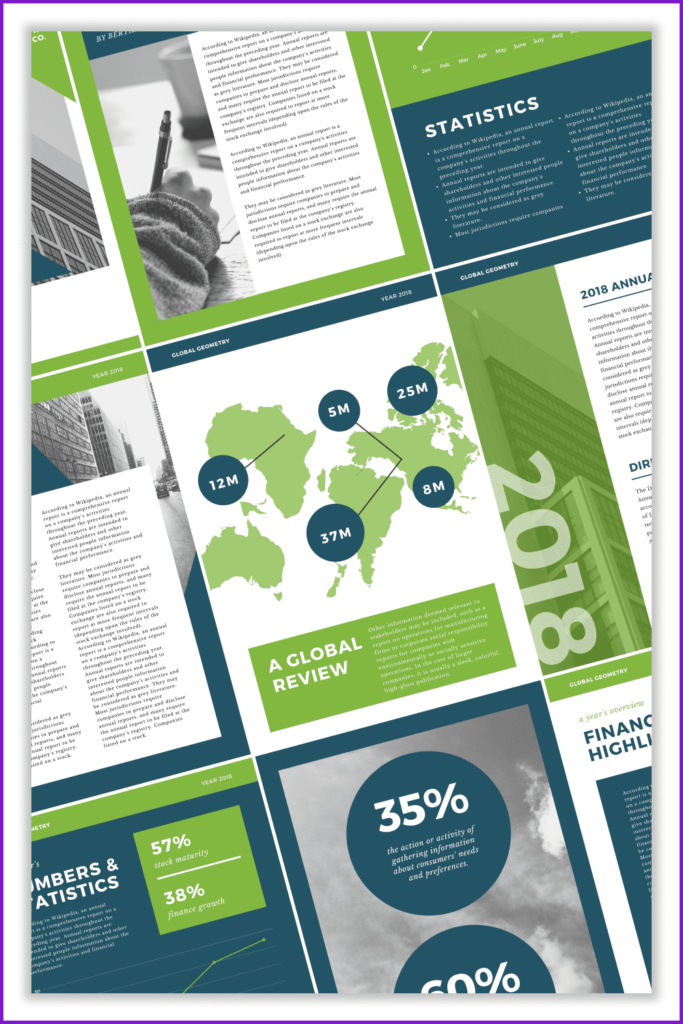40+ Most Outstanding Annual Report Design Templates