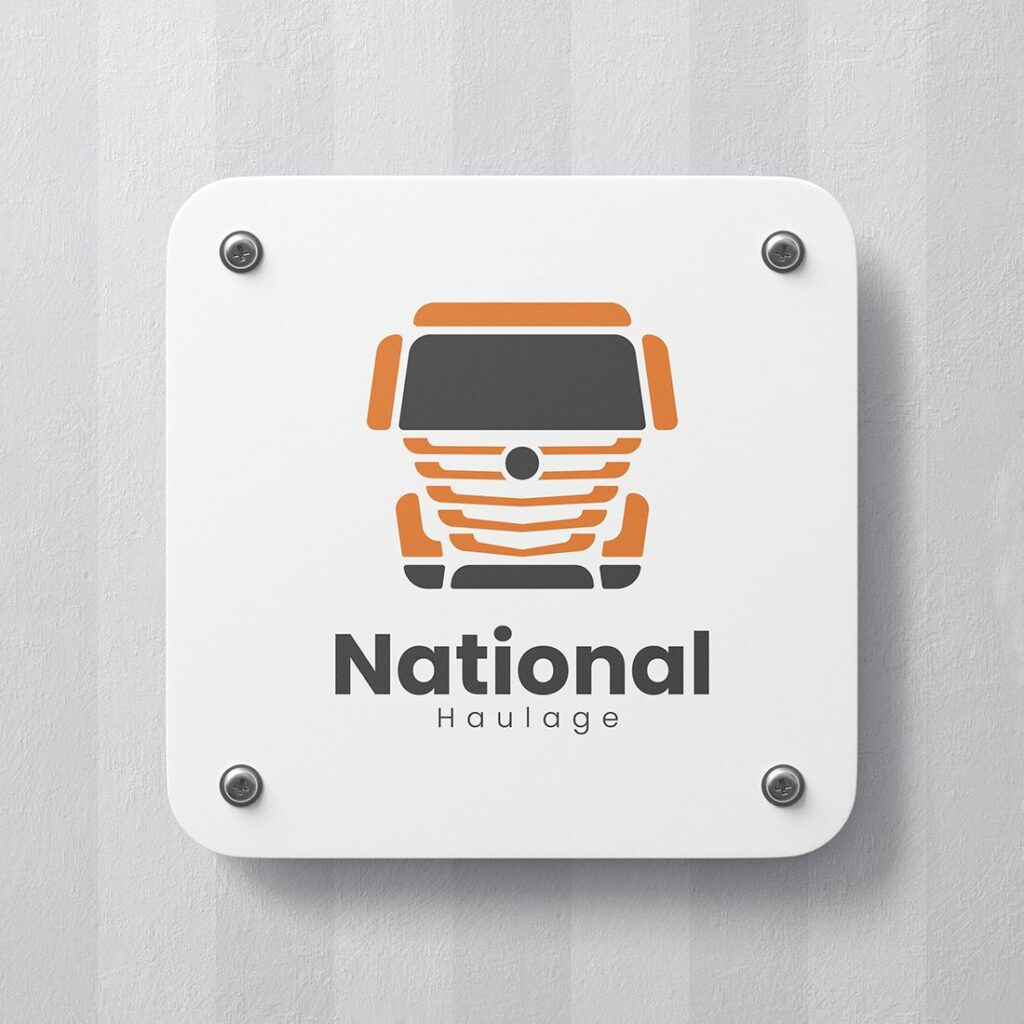 National Haulage Logo - MasterBundles