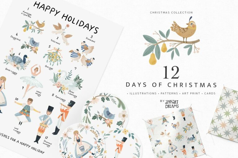 12 Days Of Christmas – MasterBundles
