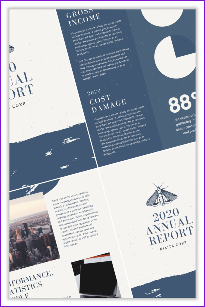40+ Most Outstanding Annual Report Design Templates