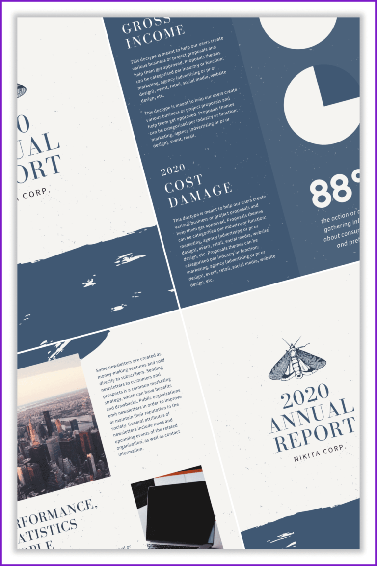 40+ Most Outstanding Annual Report Design Templates