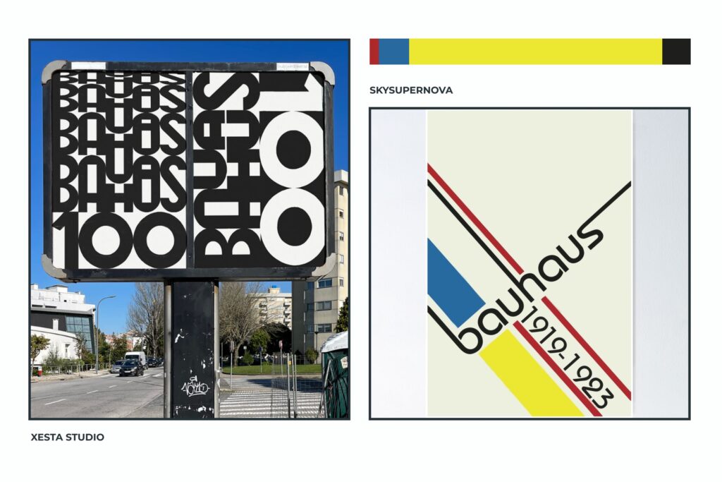 Bauhaus Graphic Design: Simple and Complex