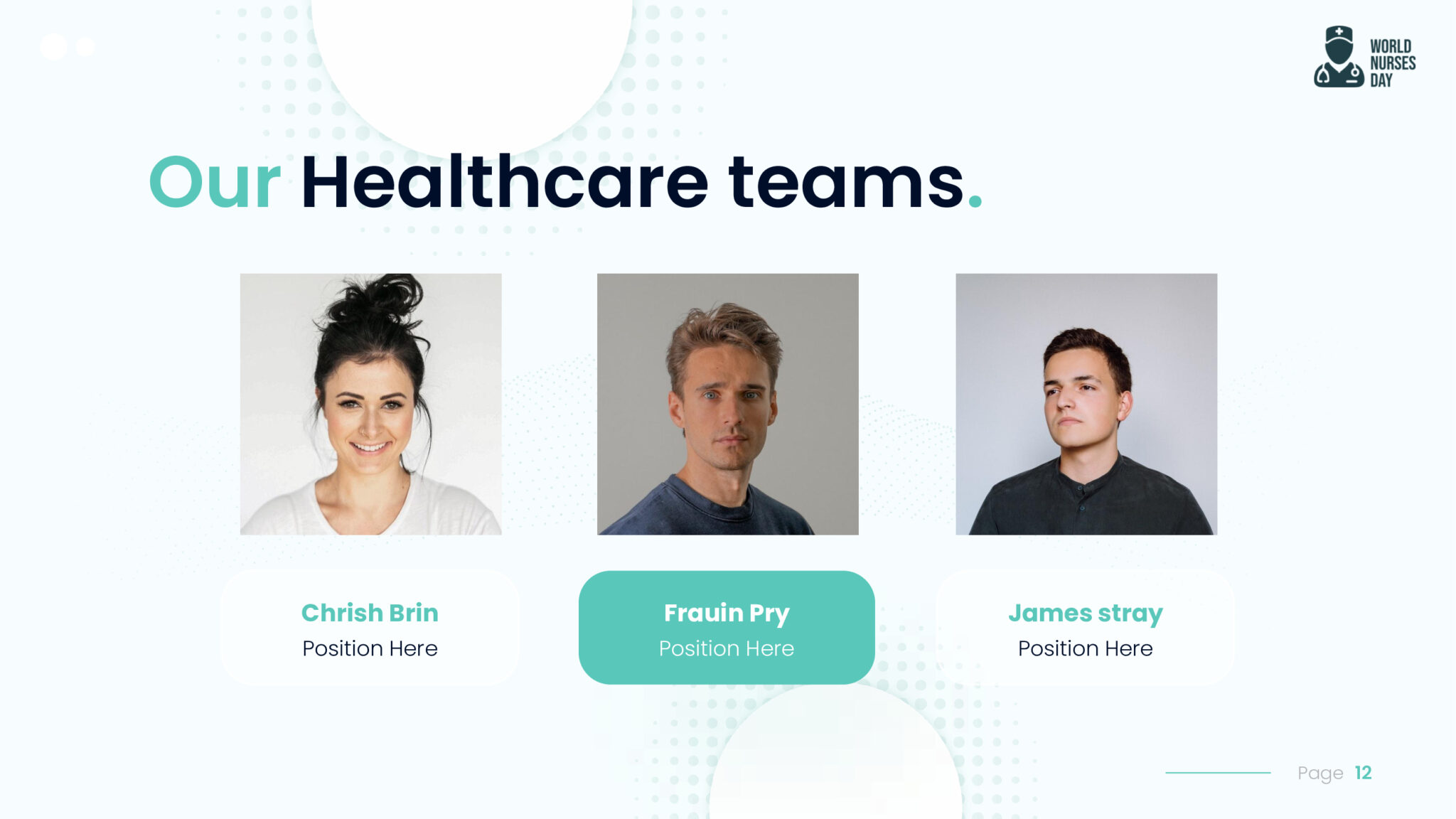 Nurses Day PowerPoint Template – MasterBundles