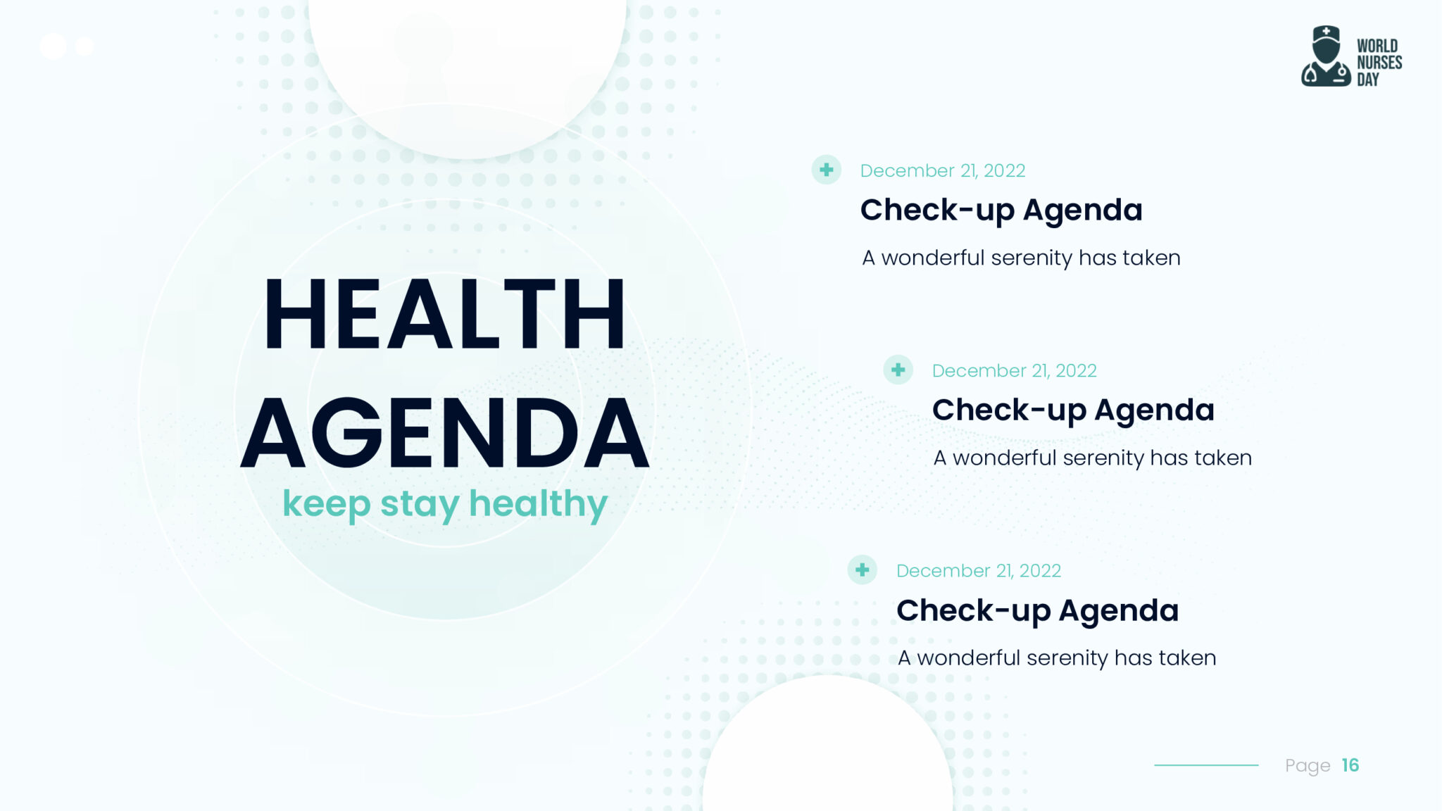 Nurses Day PowerPoint Template – MasterBundles