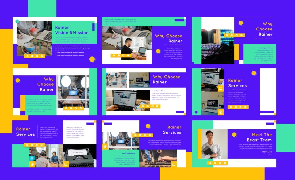 Rainer - Webinar Powerpoint Template – MasterBundles
