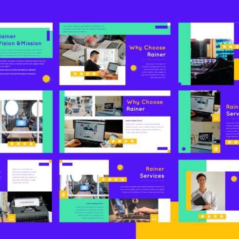 Rainer - Webinar Powerpoint Template | Master Bundles