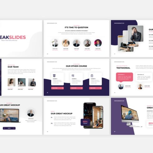 Seminary - Webinar & Seminar PowerPoint Template | Master Bundles