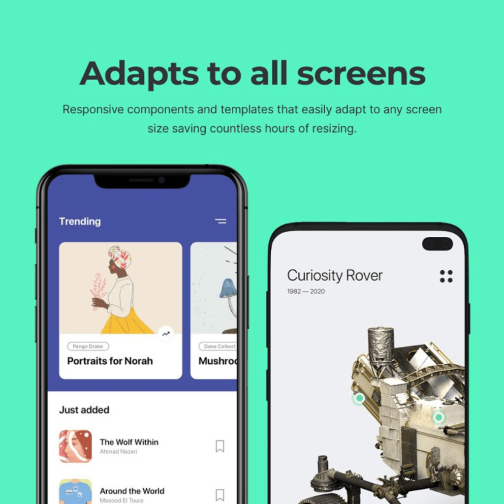 Mobile Design System Template - MasterBundles