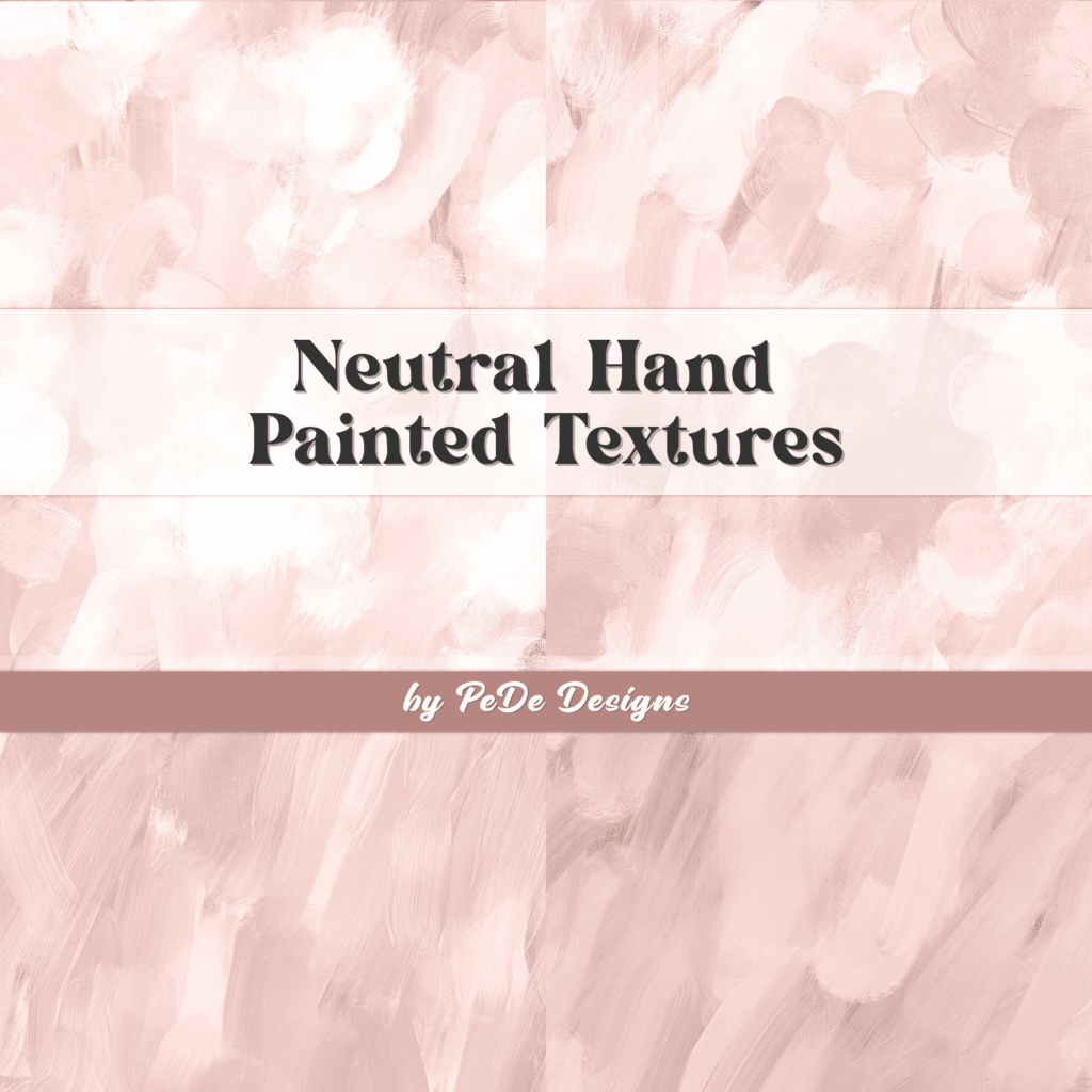 Neutral Hand Painted Textures – MasterBundles