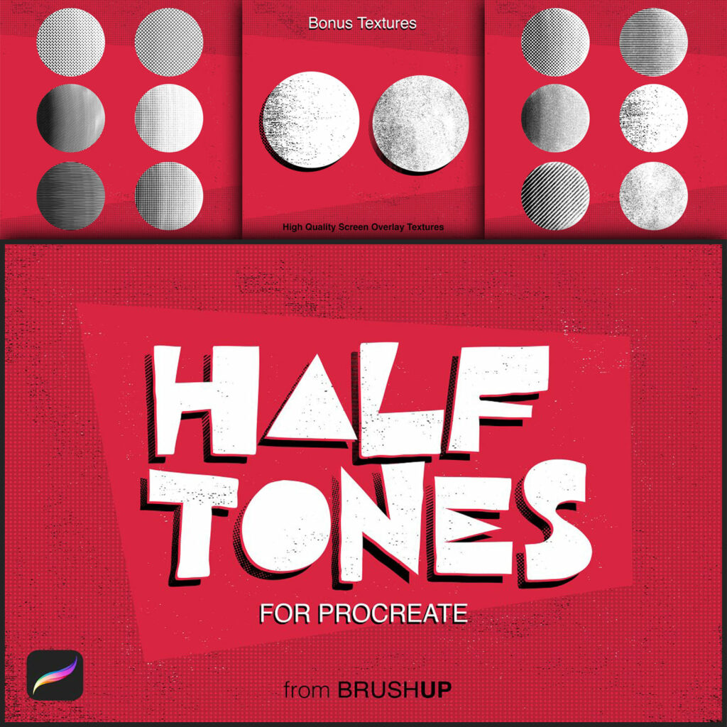 HalfTones for Procreate – MasterBundles