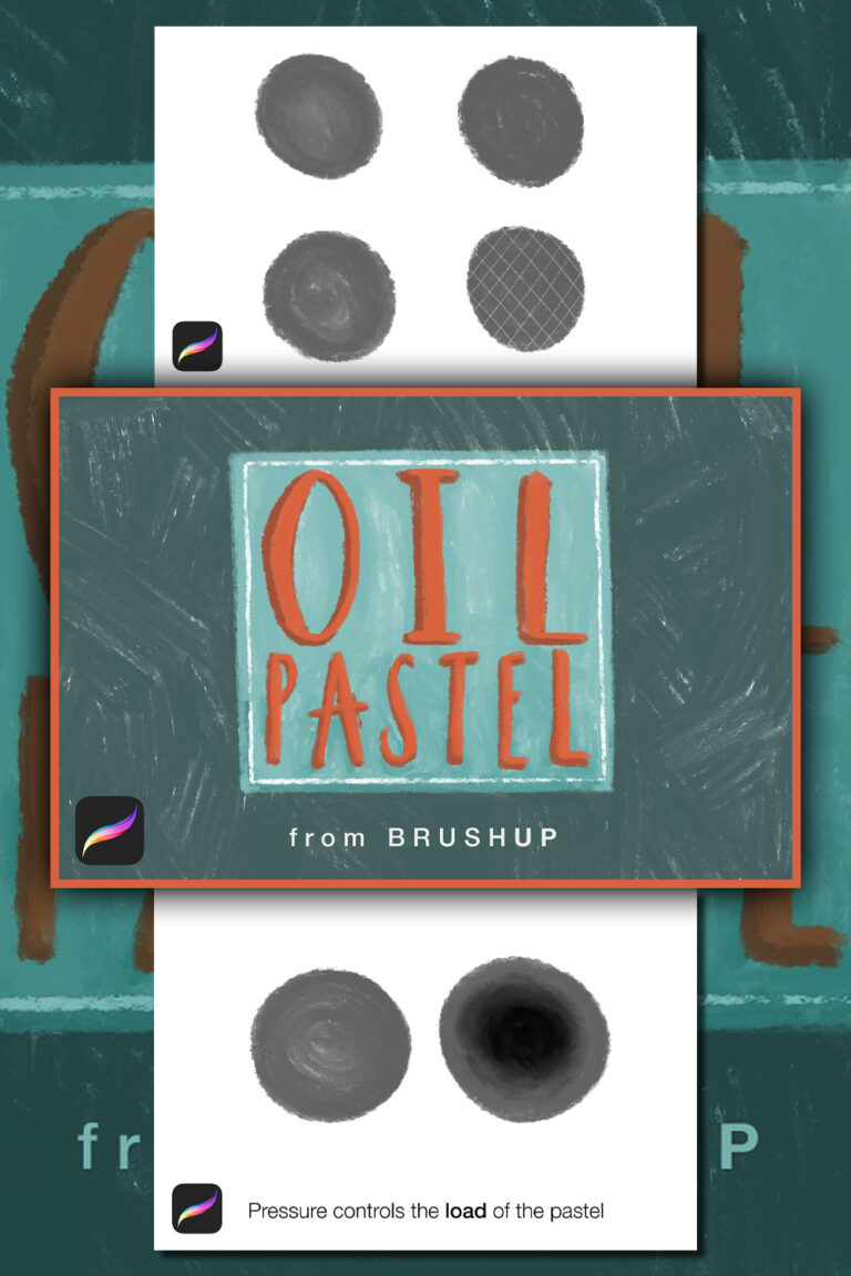 Oil Pastels for Procreate – MasterBundles