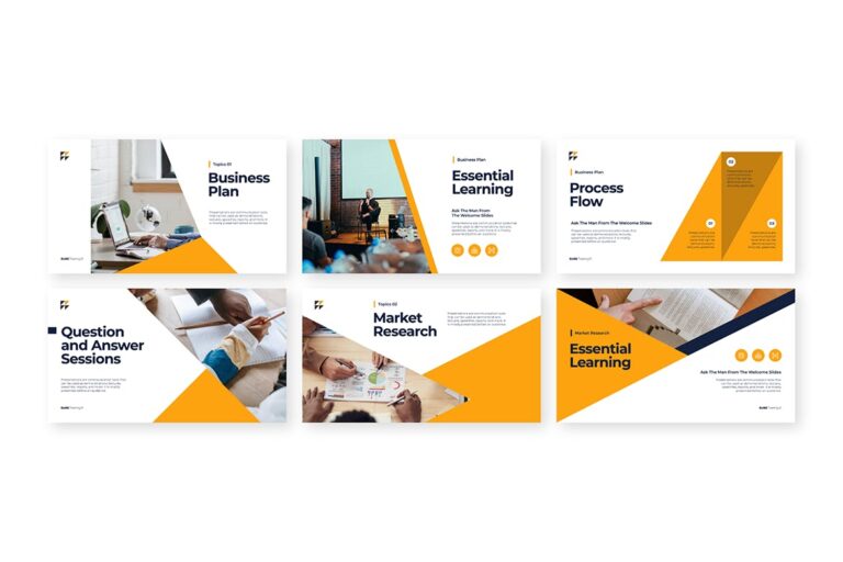 Business Webinar Presentation PowerPoint Template – MasterBundles