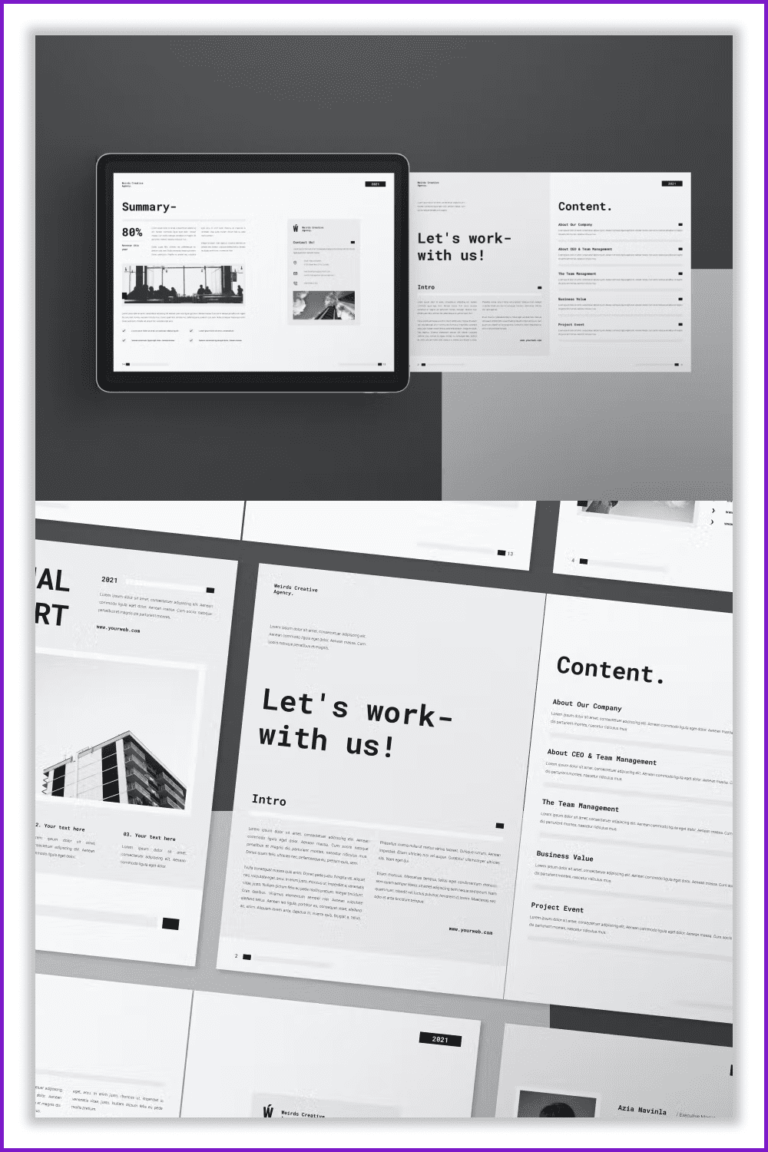 40+ Most Outstanding Annual Report Design Templates