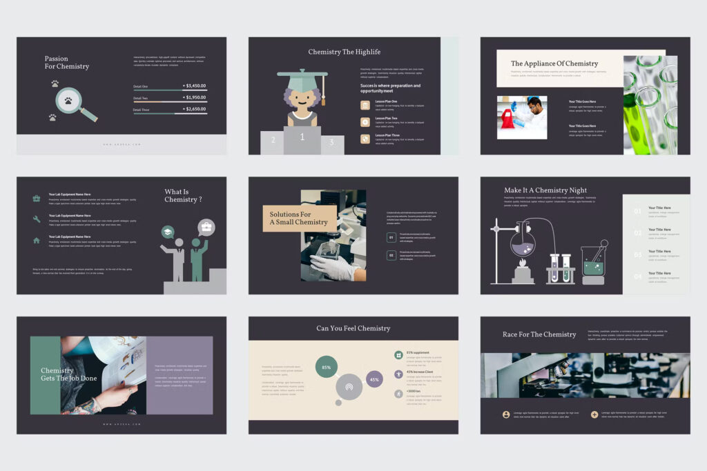 Arzeka - Chemistry Education Powerpoint – MasterBundles