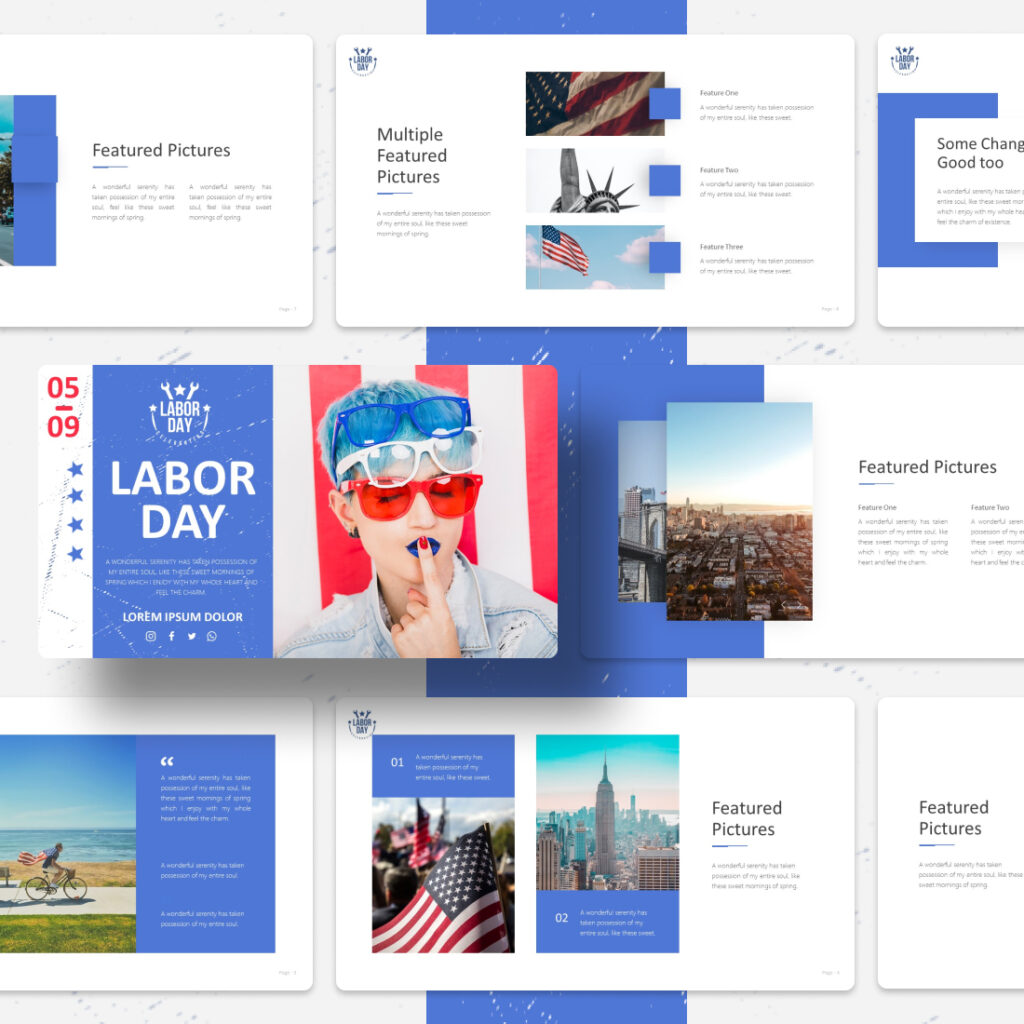 Labor Day Google Slides Theme – MasterBundles