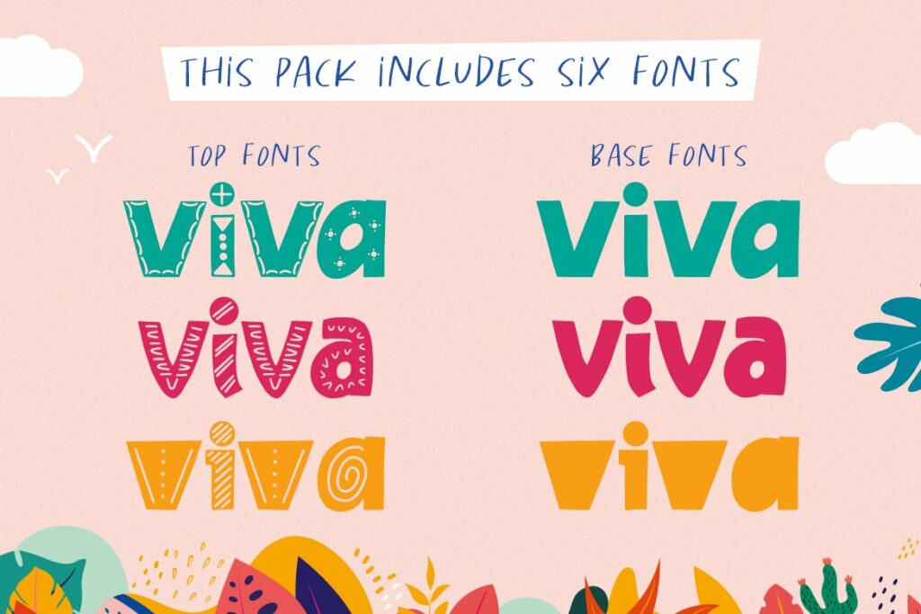 Viva La Fiesta Font Trio – MasterBundles