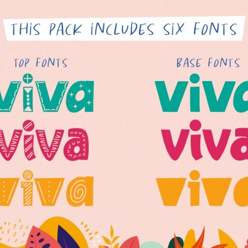 Viva La Fiesta Font Trio | Master Bundles