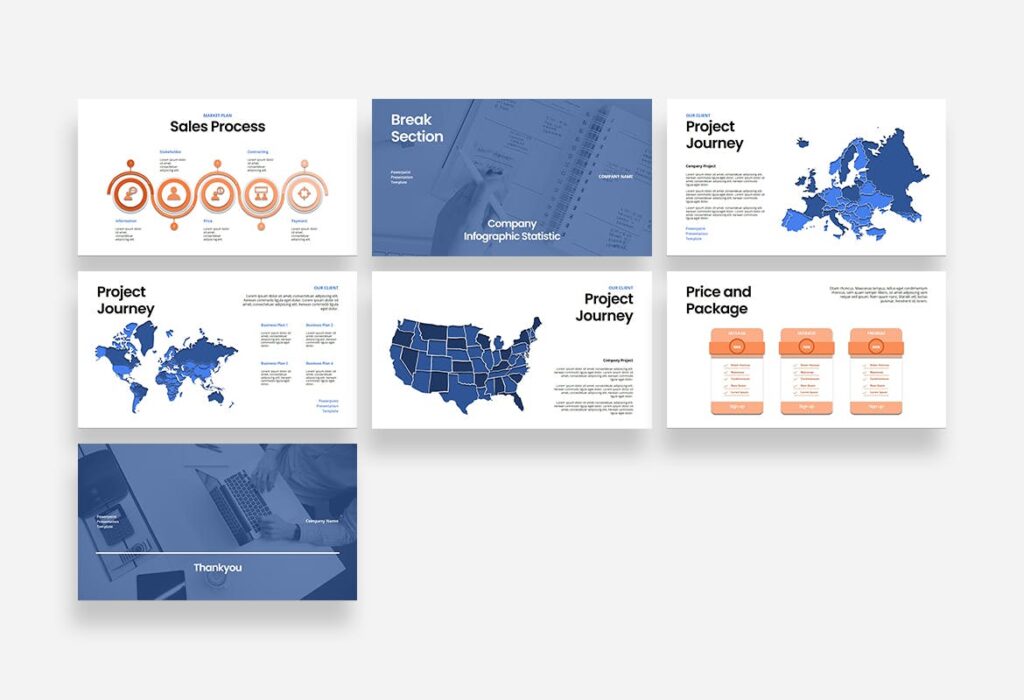 Professional Infographic Statistic Presentation – MasterBundles