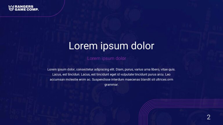 Gaming Stream Powerpoint Template – MasterBundles