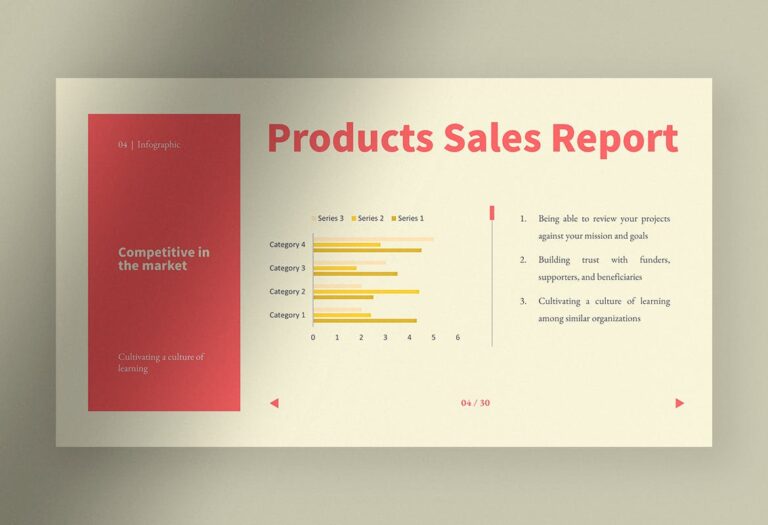Colorful Infographic Statistics Presentation PPT – MasterBundles