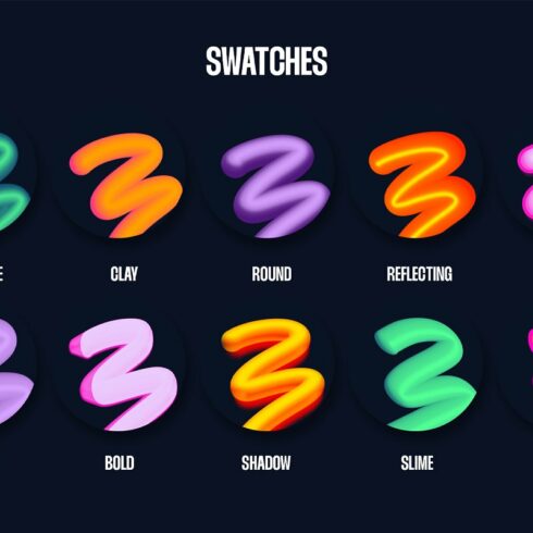 Thick 3D Brushes Procreate | MasterBundles