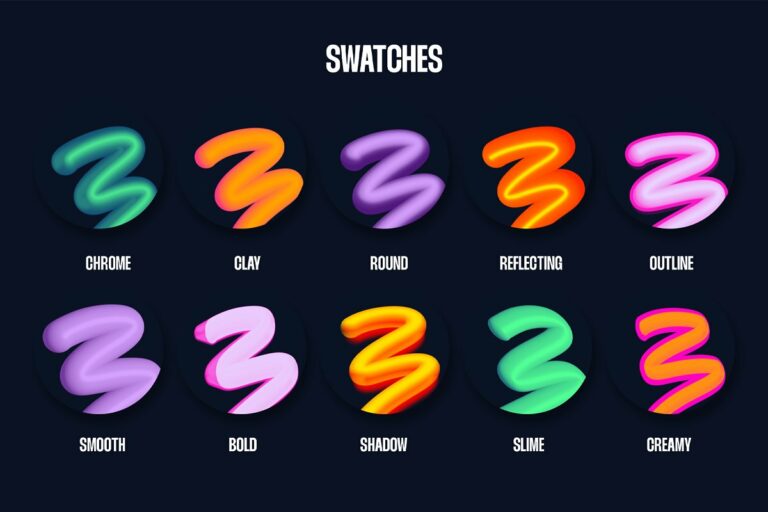 Thick 3D Brushes Procreate – MasterBundles