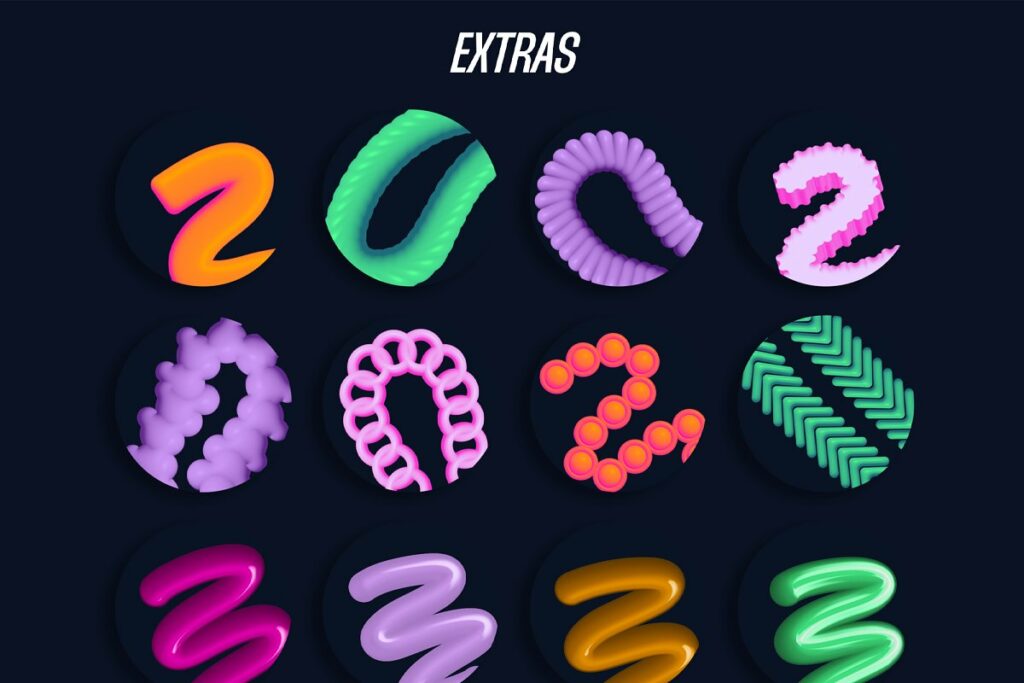 Thick 3D Brushes Procreate – MasterBundles